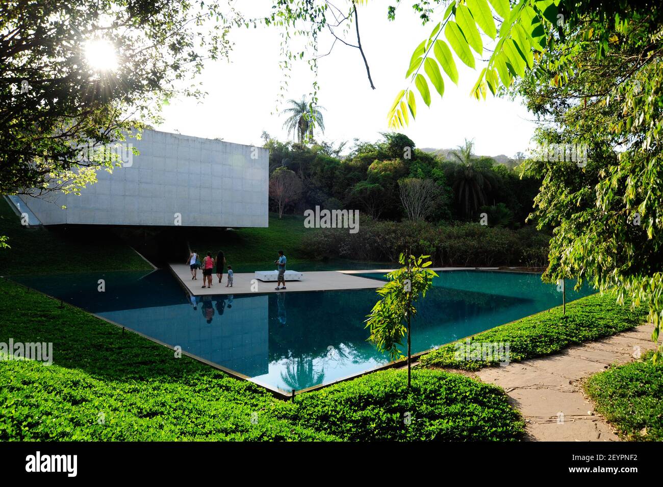 The Inhotim open air museum is in Brumadinho / MG, 60 km from Belo ...