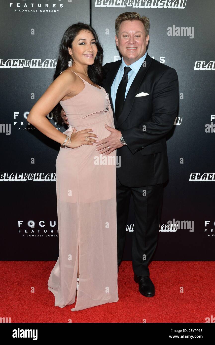 (L-R) Yvette Yates and Producer Shaun Redick attend the 'BlacKkKlansman ...