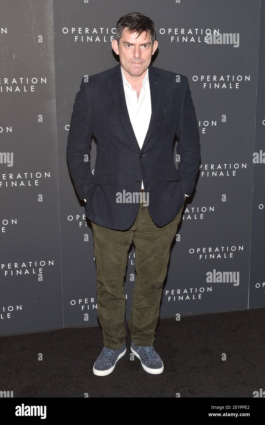 Director Chris Weitz attends the "Operation Finale" New York Premiere ...