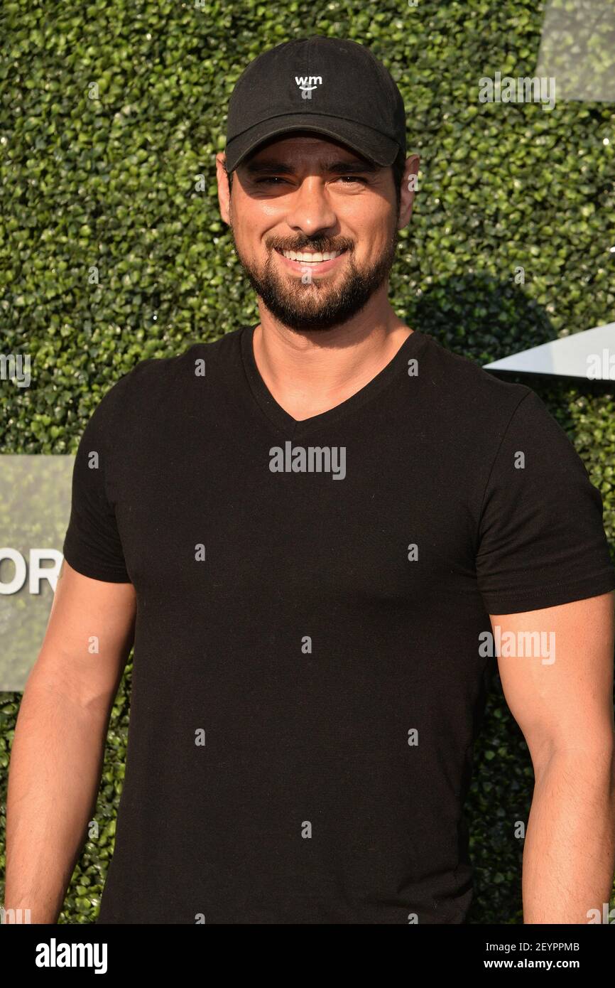 Actor J.R. Ramirez attends evening tennis matches on Day 8 the 2018 US ...
