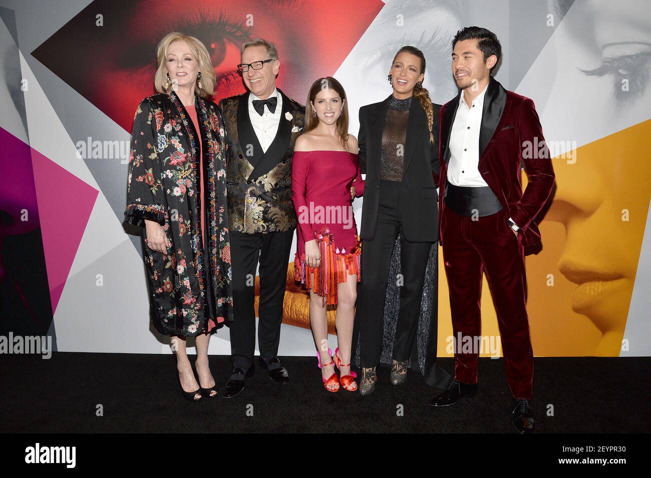 (L-R) Jean Smart, director Paul Feig, Anna Kendrick, Blake Lively and ...