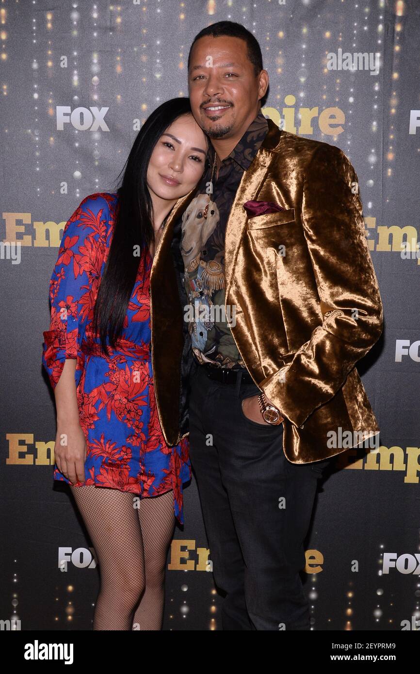 NEW YORK - SEPTEMBER 24: (L-R) Miranda Howard and Terrence Howard ...