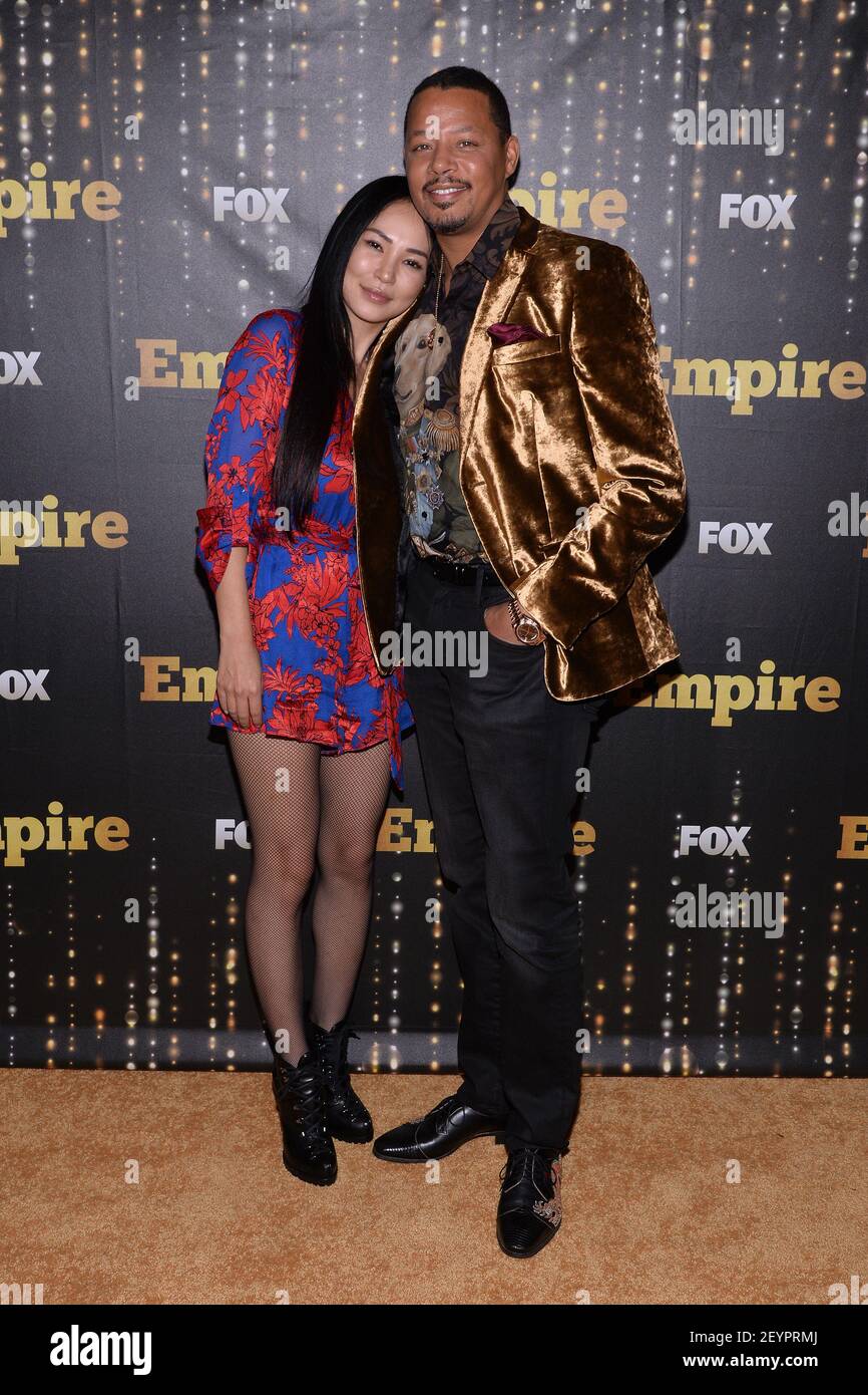 NEW YORK - SEPTEMBER 24: (L-R) Miranda Howard and Terrence Howard ...