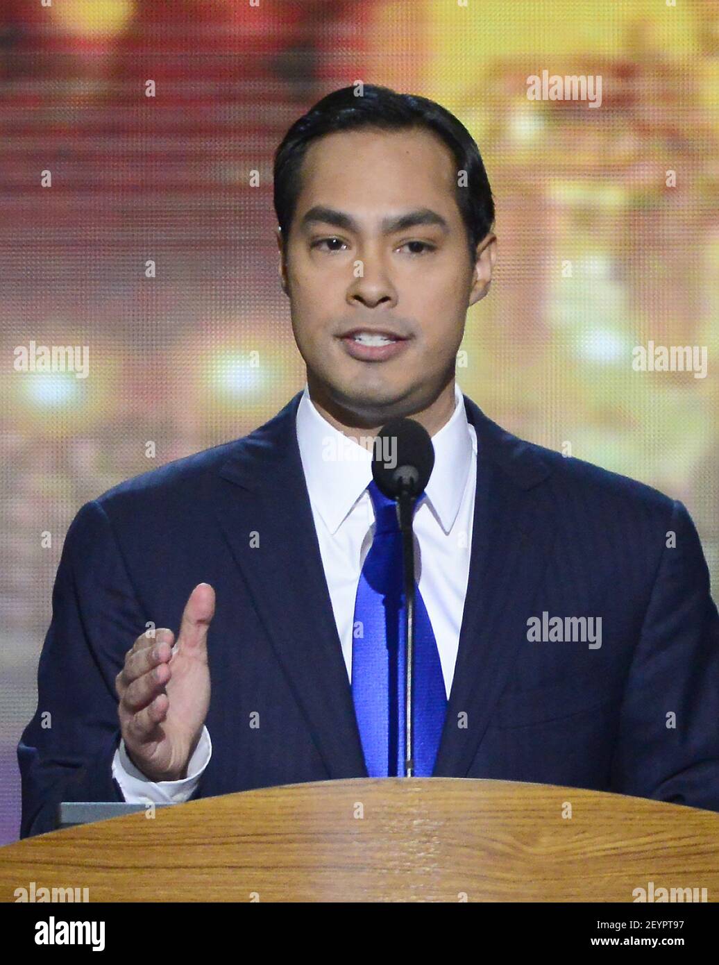 Mayor Julian Castro of San Antonio, Texas and candidate for the United ...