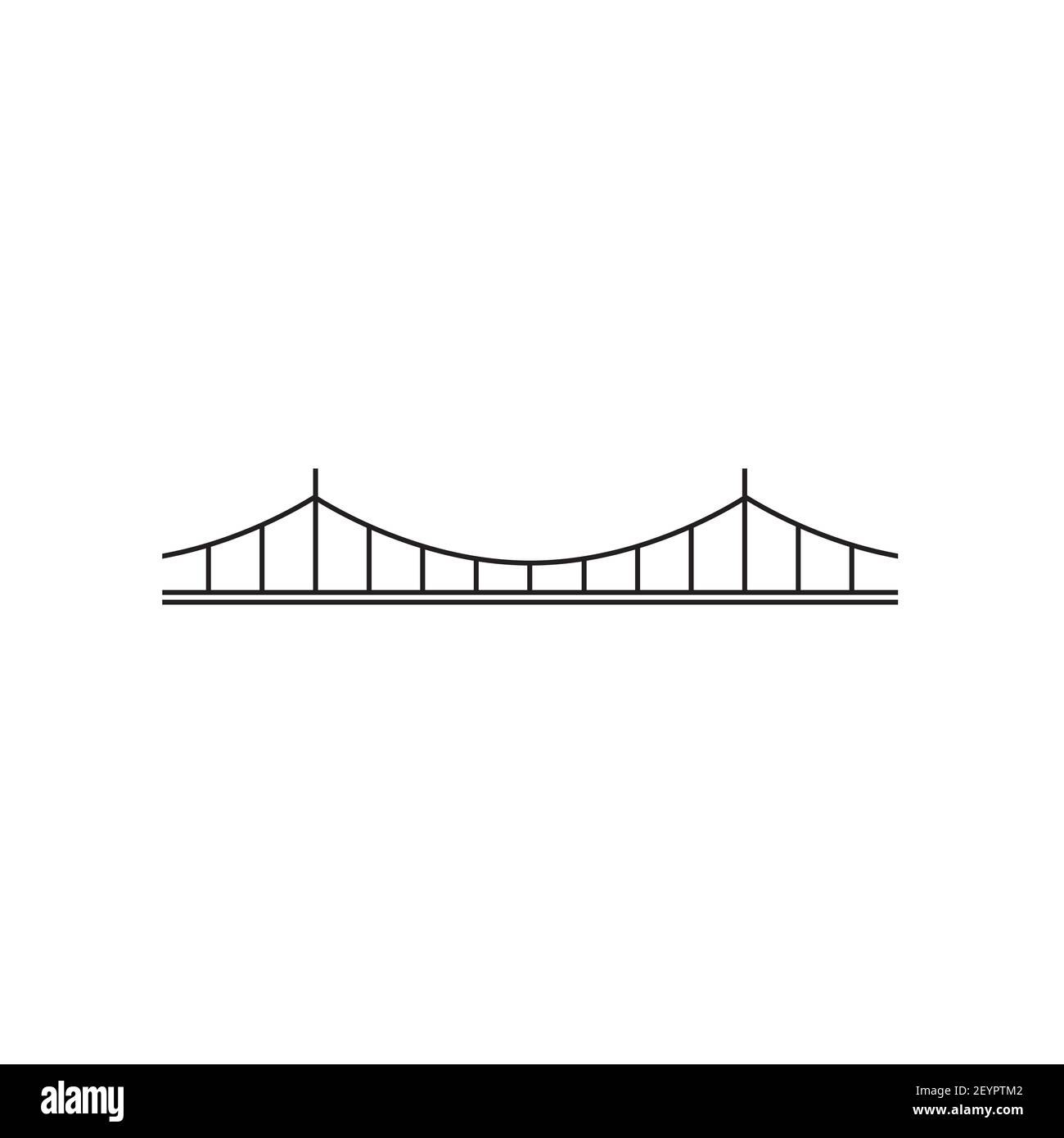 bridge simple design vector illustration Stock Vector Image & Art - Alamy