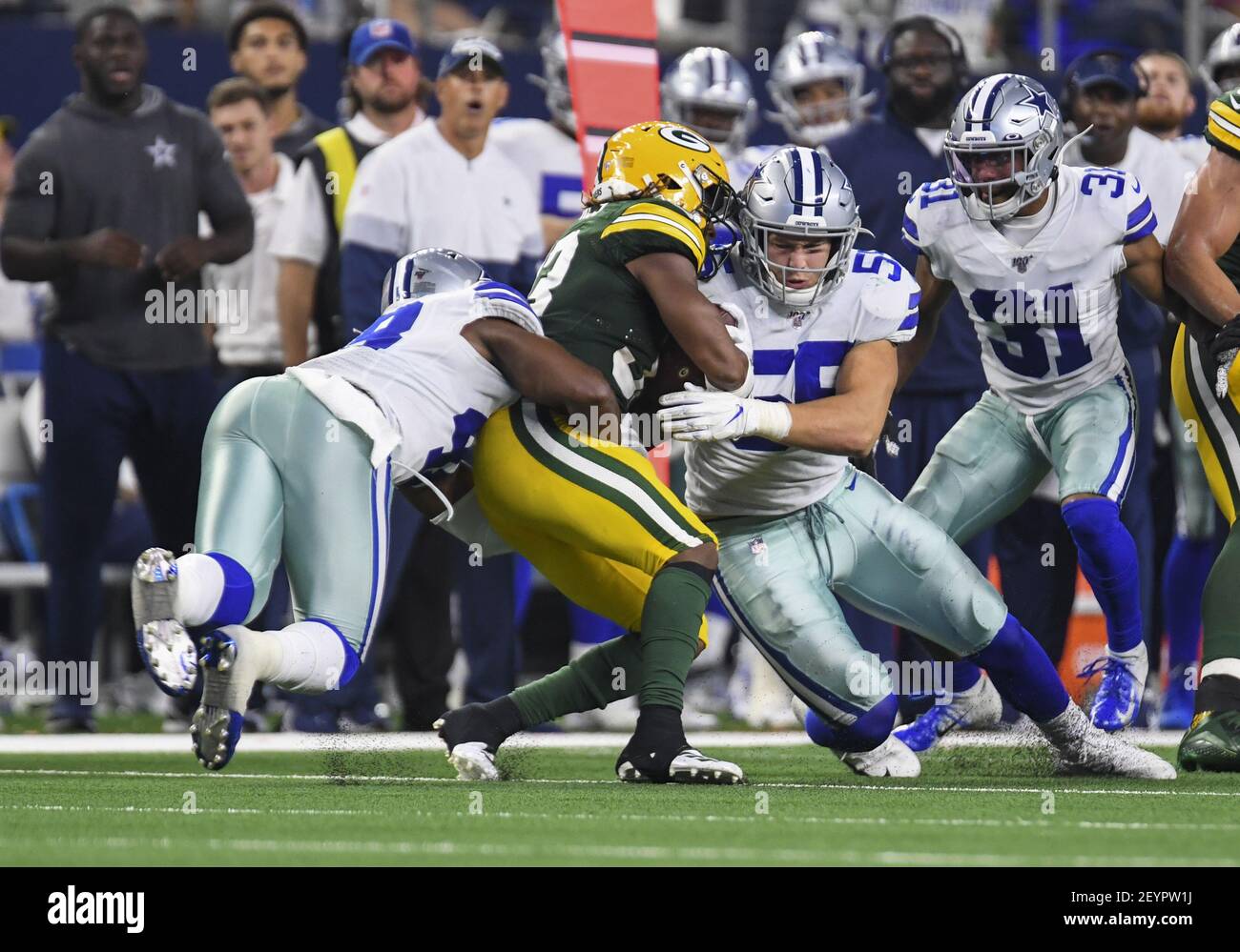 Oct 6, 2019: Dallas Cowboys linebacker Joe Thomas #48 and Dallas ...