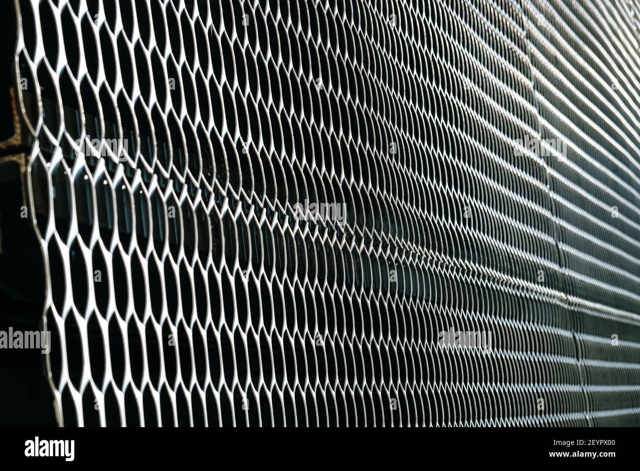 closeup image of expanded metal for Decoration, architecture and ...