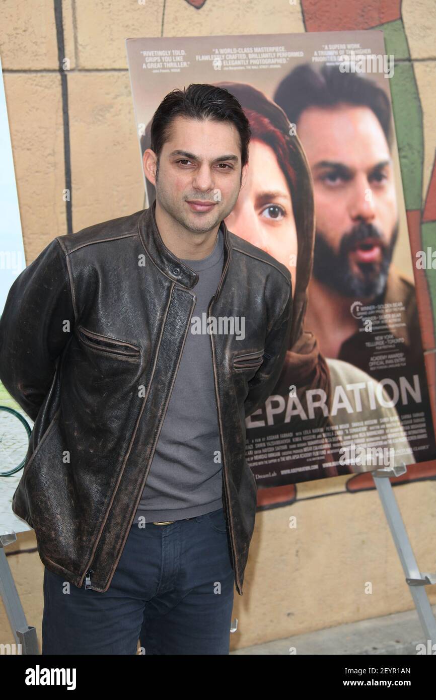 14 January 2012 - Hollywood, CA - Payman Maadi arrives to the American ...