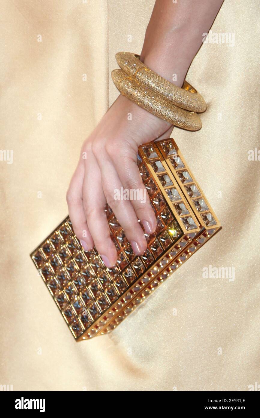 14 January 2012 - Los Angeles, CA - Sophia Bush purse detail arrives to ...