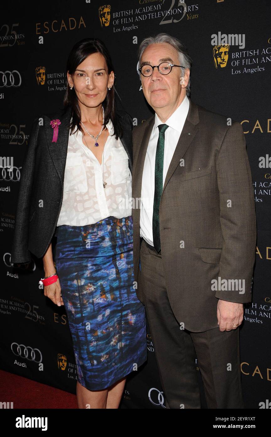 Howard Shore and wife Elizabeth Cotnoir. 14 January 2012, Beverly Hills ...