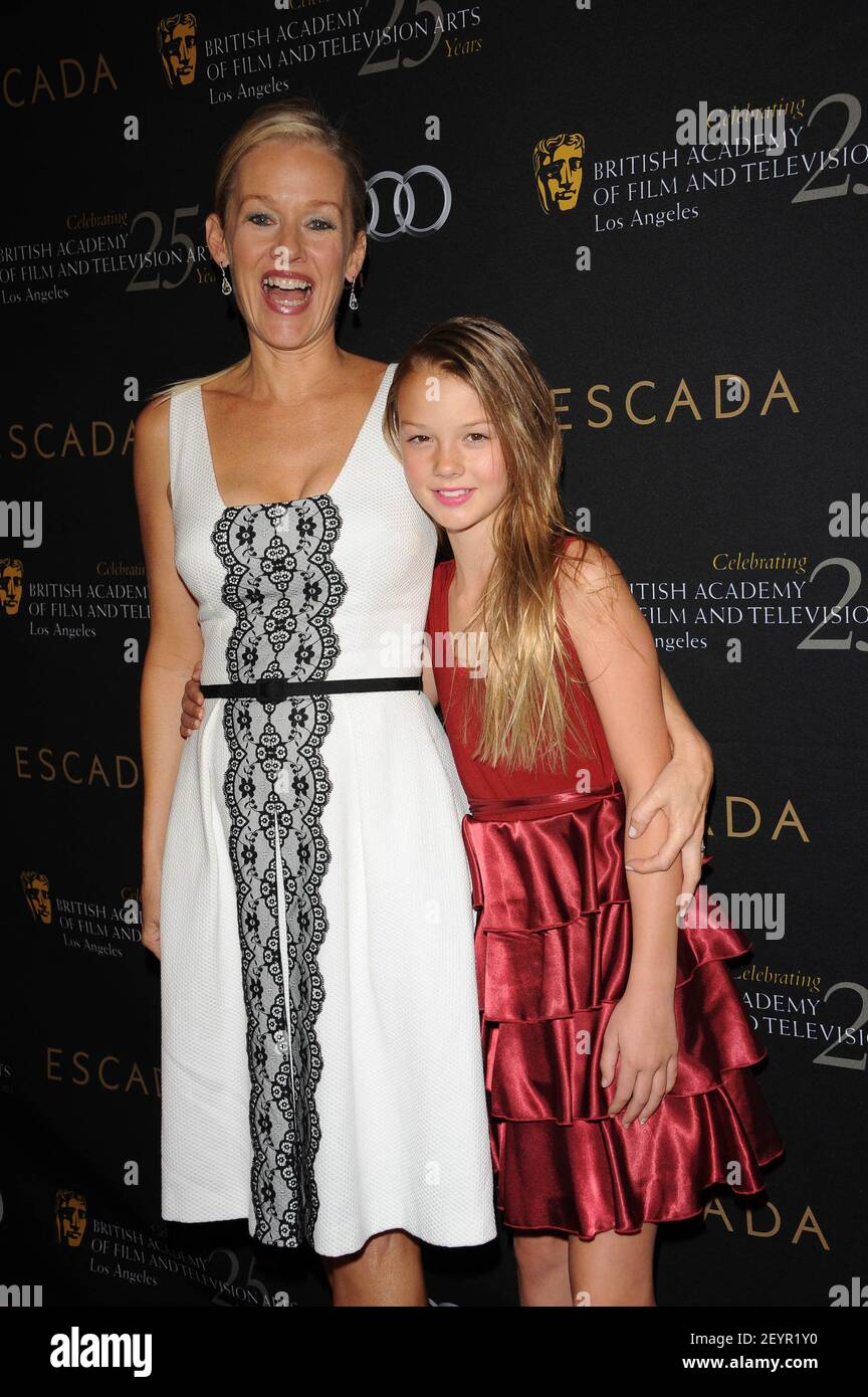 Penelope Ann Miller and daughter Eloisa. 14 January 2012, Beverly Hills ...