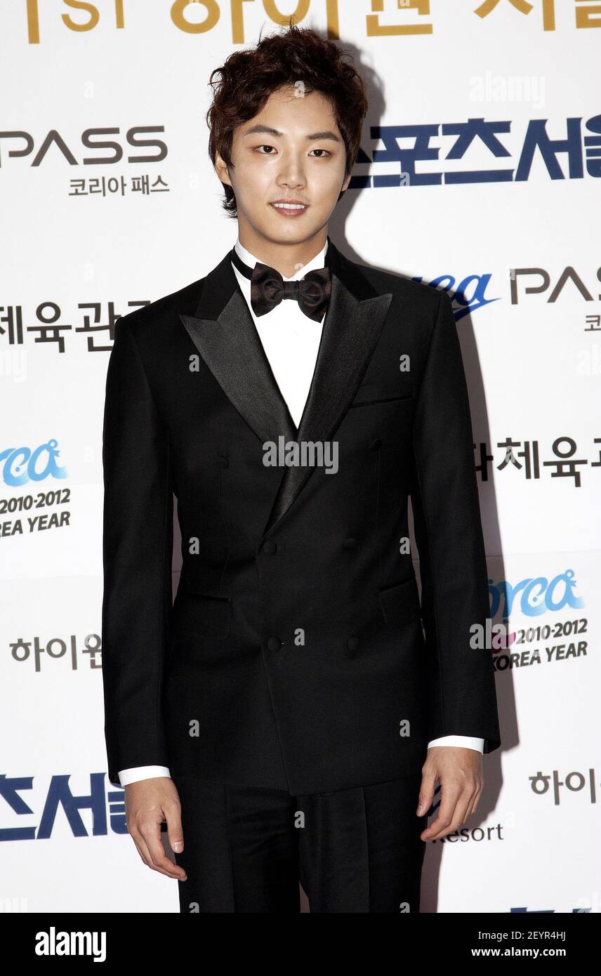 19 January 2012 - Seoul, South Korea - South Korean actor Yoon Si-Yoon ...