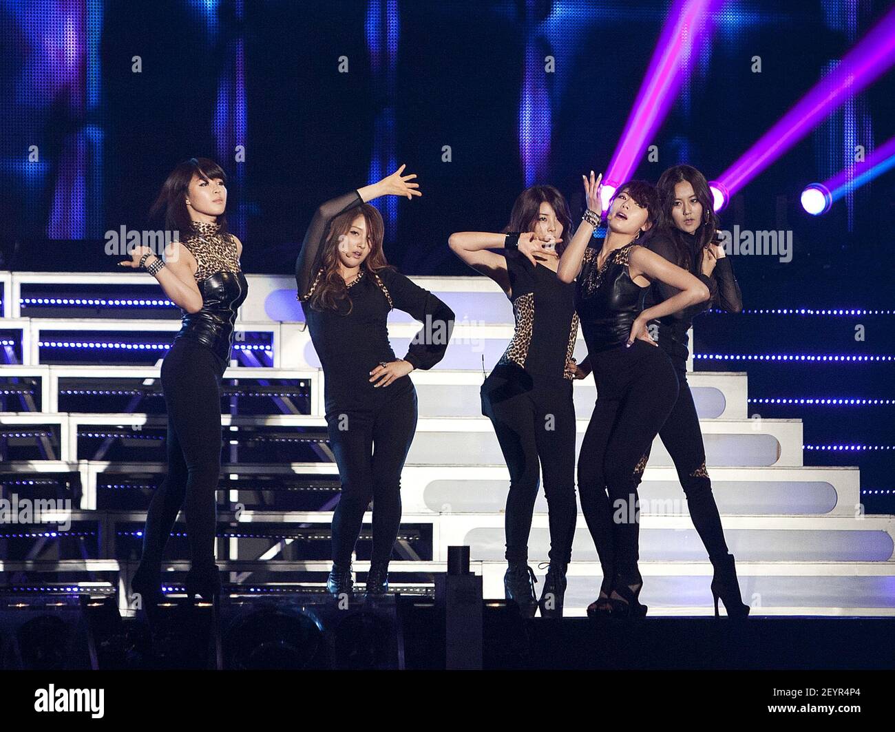 19 January 2012 - Seoul, South Korea -South Korean K-pop girl group ...