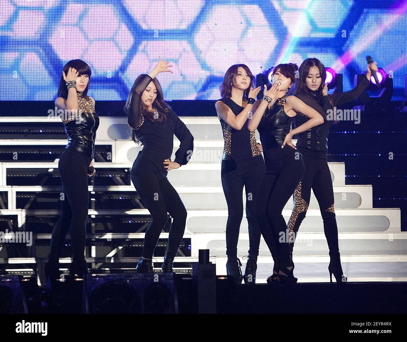 19 January 2012 - Seoul, South Korea -South Korean K-pop girl group ...