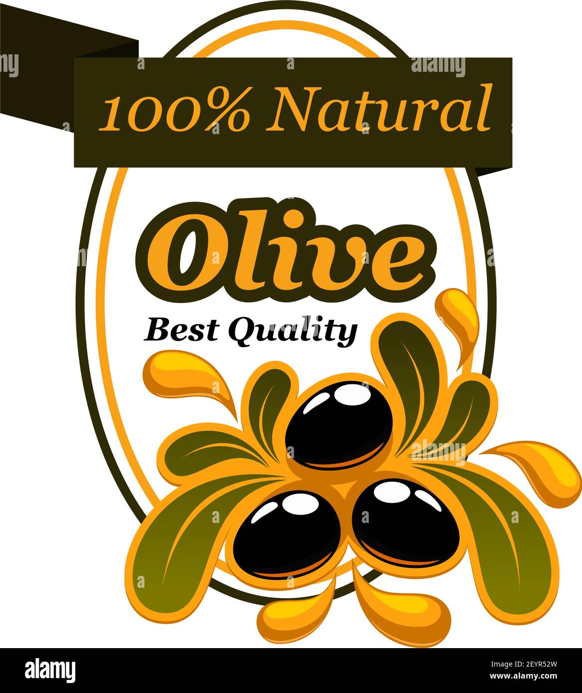 Oil fruit icon cartoon Cut Out Stock Images & Pictures - Alamy