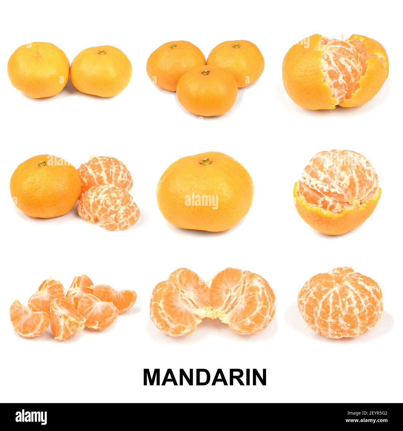 Creative layout made of Ripe orange fresh mandarin. High resolution ...