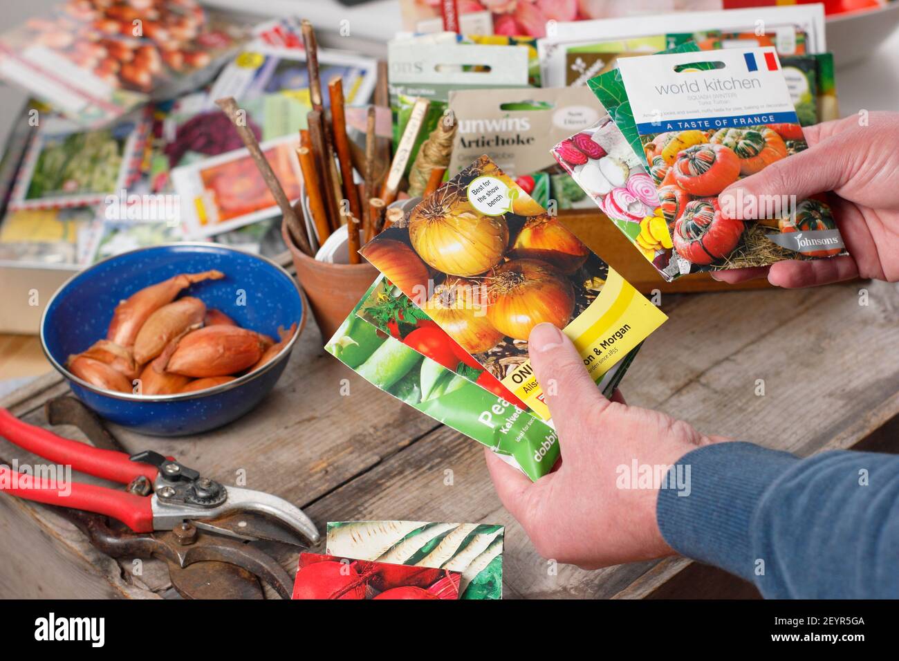 Vegetable seed packet hi-res stock photography and images - Alamy