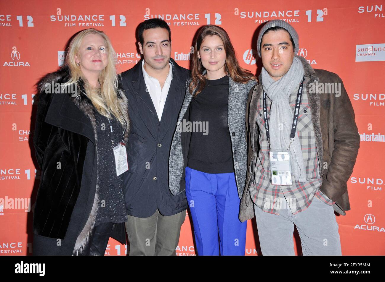Laura Bickford, Mohammed Al Turki, Laetitia Casta and Justin Nappi. 21 ...