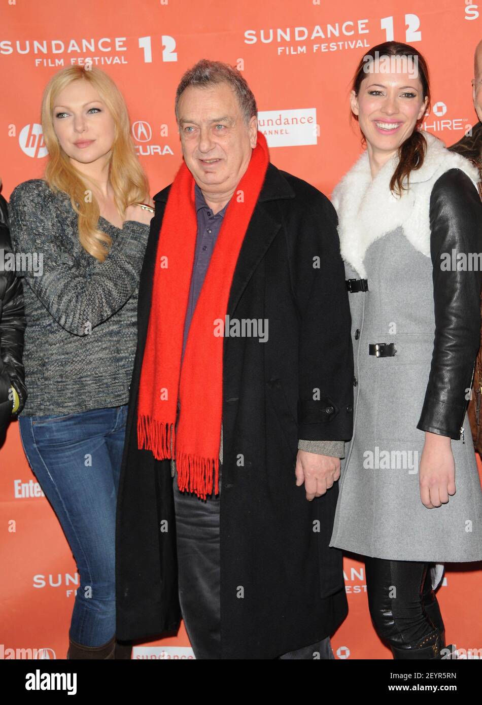 Laura Prepon, Stephen Frears and Rebecca Hall. 21 January 2012, Park ...