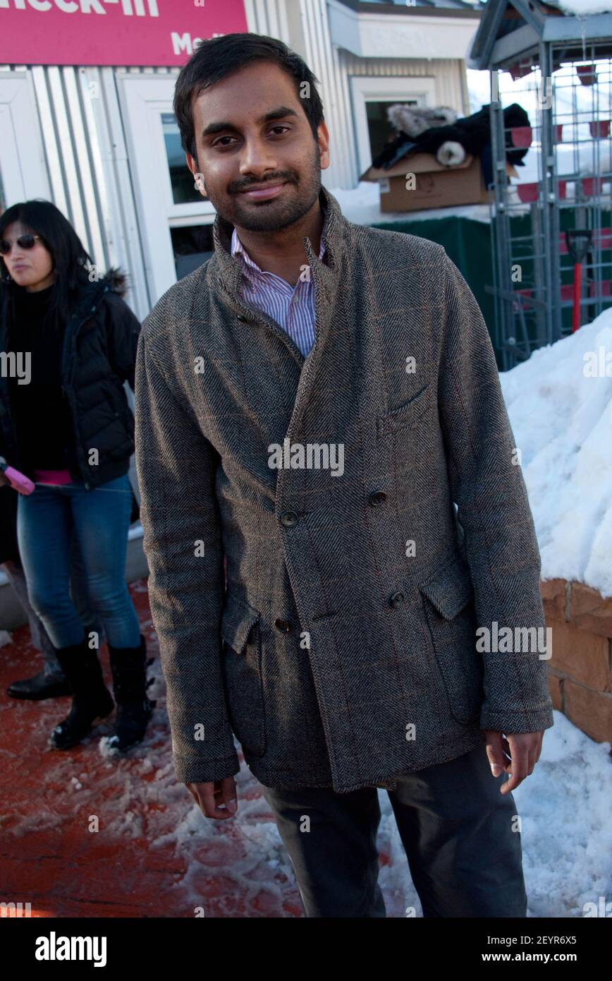 Aziz Ansari. 24 January 2012, Park City, Utah. Out and About Park City ...