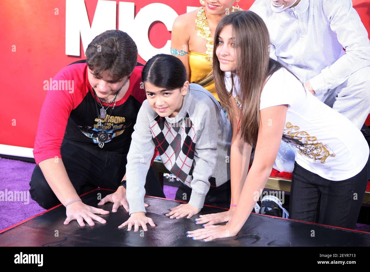 26 January 2011 - Hollywood, CA - Prince Jackson, Blanket Jackson and ...