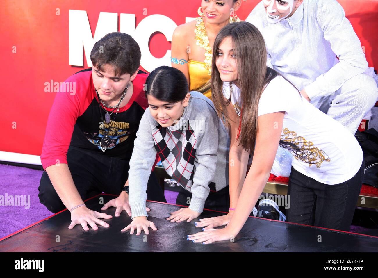 26 January 2011 - Hollywood, CA - Prince Jackson, Blanket Jackson and ...