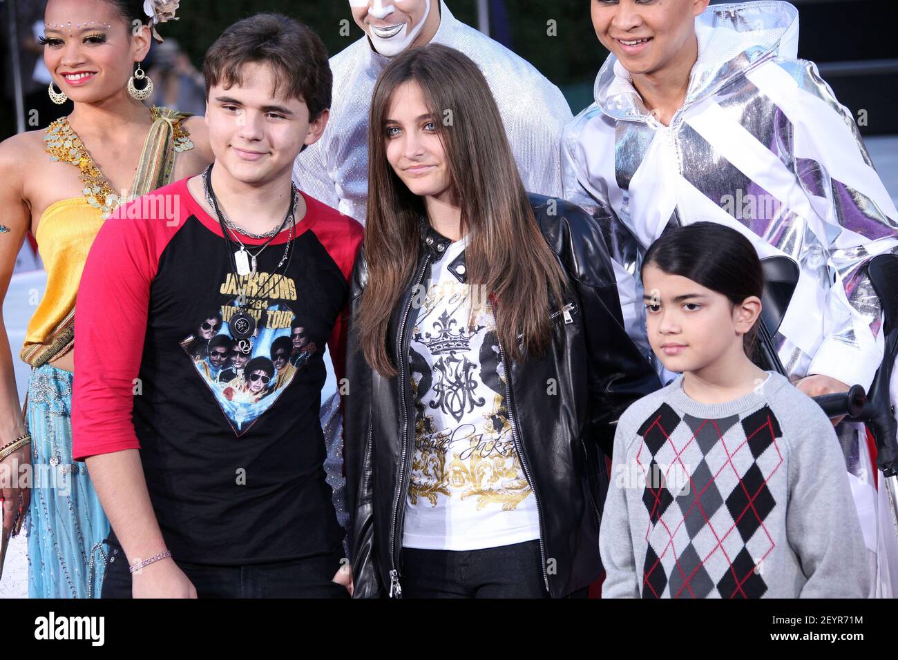 26 January 2011 - Hollywood, CA - Prince Jackson, Blanket Jackson and ...