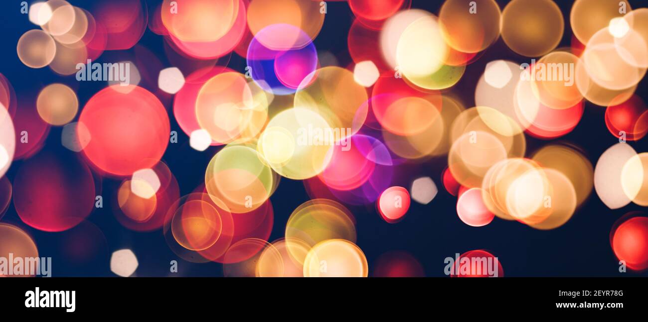 Contrast and colorful bokeh texture background Stock Photo - Alamy
