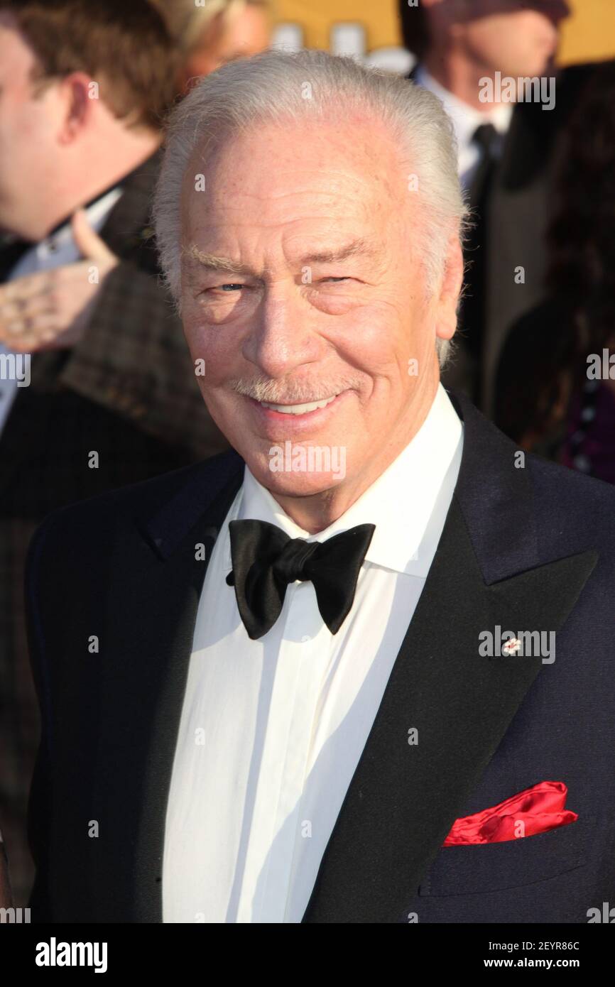 29 January 2011 - Los Angeles, CA - Christopher Plummer arrives to the ...