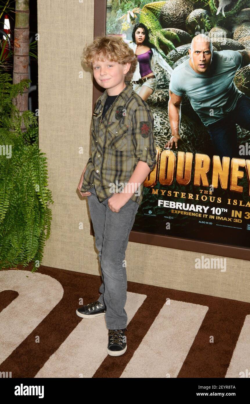 Riley Thomas Stewart. 2 February 2012, Hollywood, California. Journey 2 ...