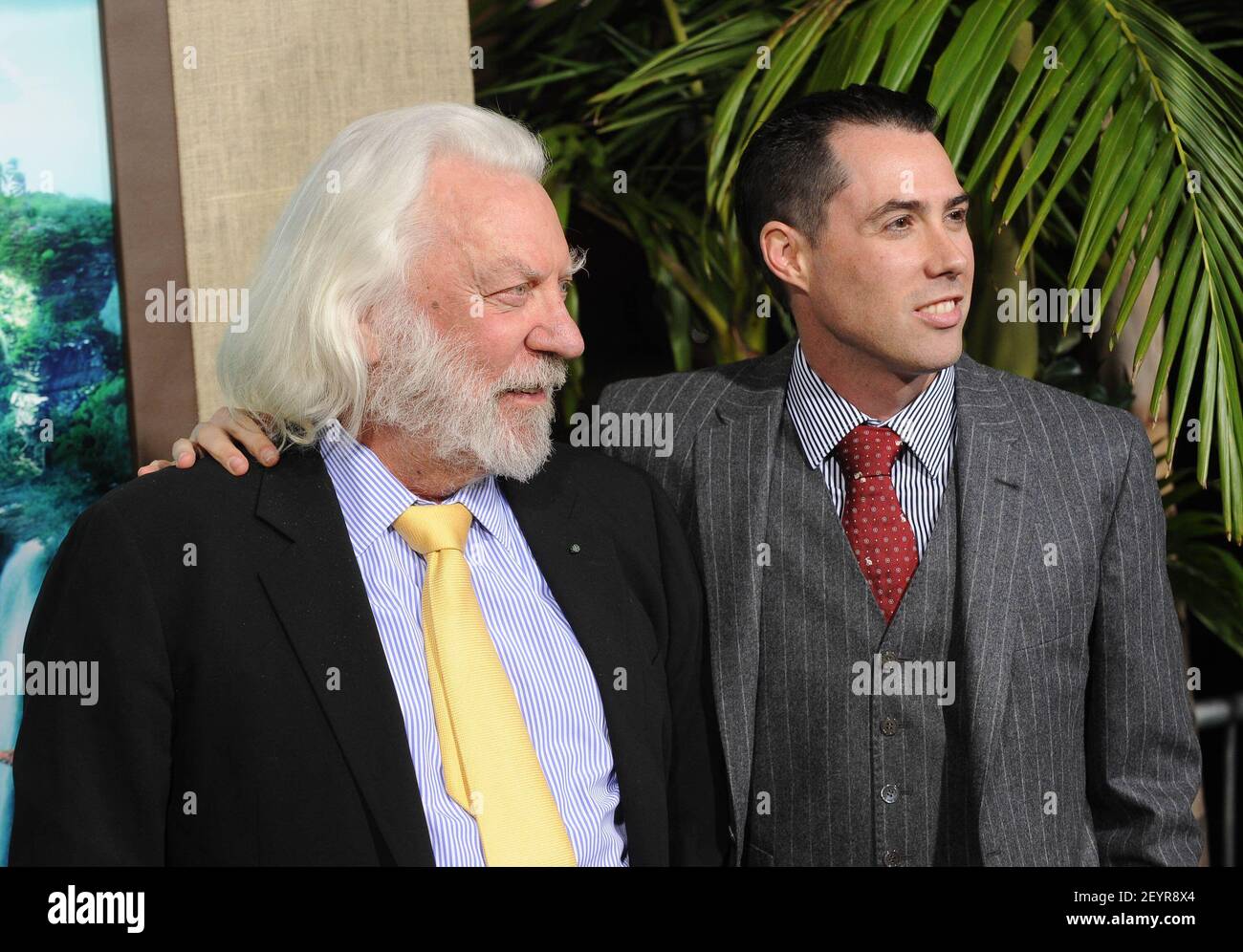Donald Sutherland and Brad Peyton. 2 February 2012, Hollywood ...