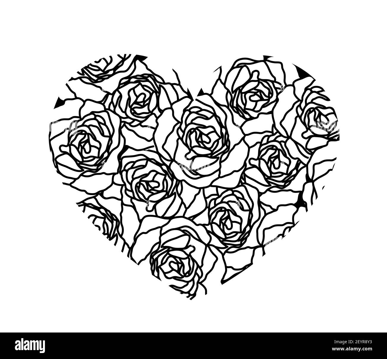 Valentine Clip Art Black And White Black And White Black And White