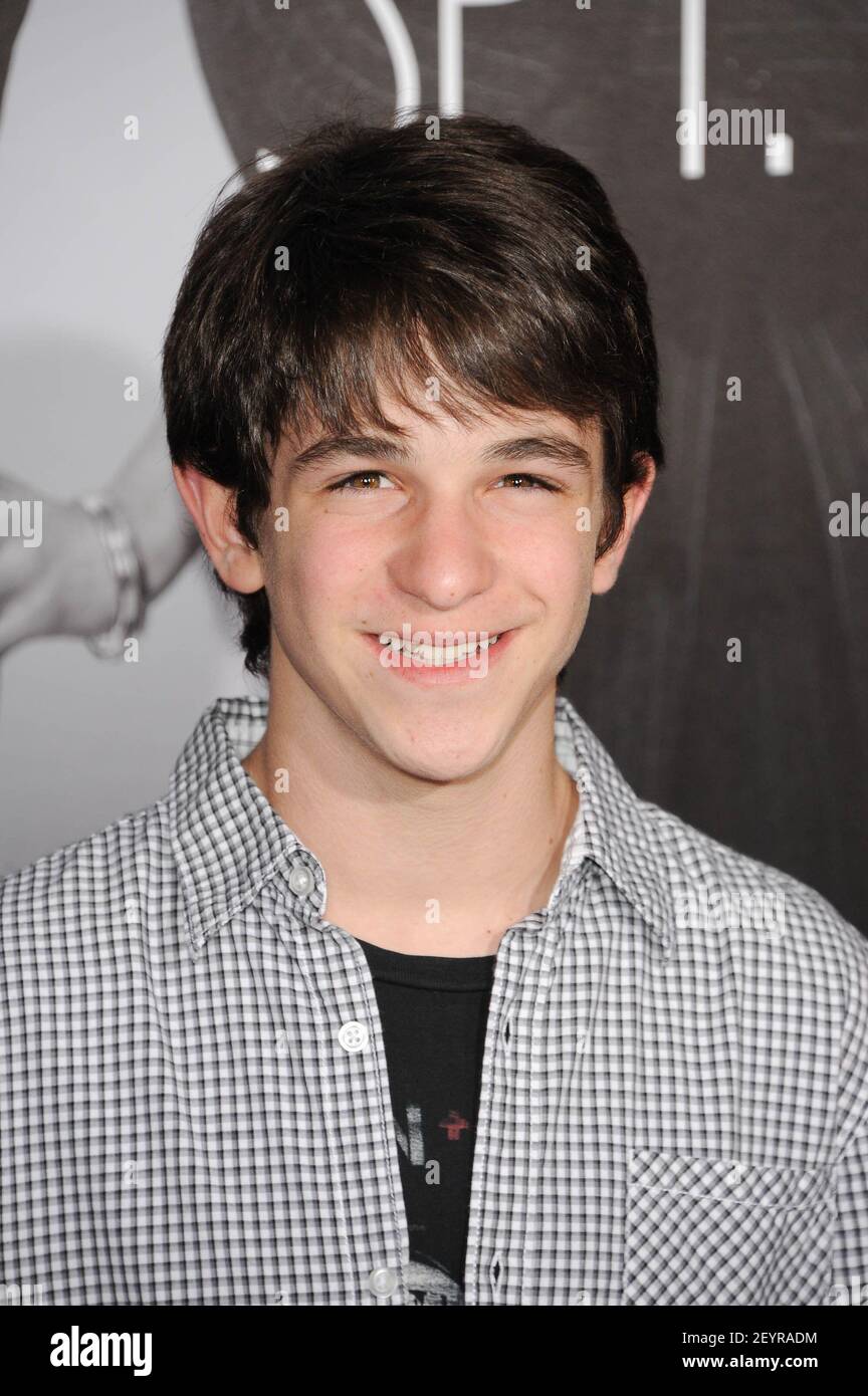 Zachary Gordon. 8 February 2012, Hollywood, California. This Means War ...