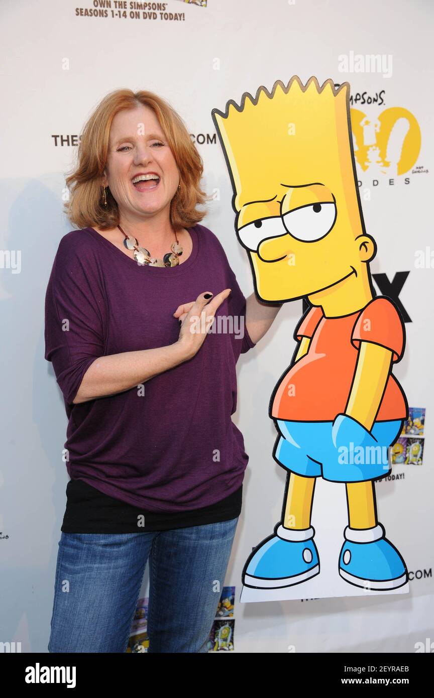 Nancy Cartwright with Bart Simpson. 8 February 2012, Hollywood ...
