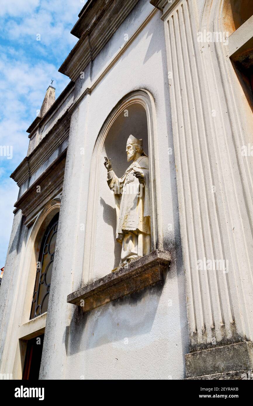 Marble in construction italy europe milan and statue Stock Photo - Alamy