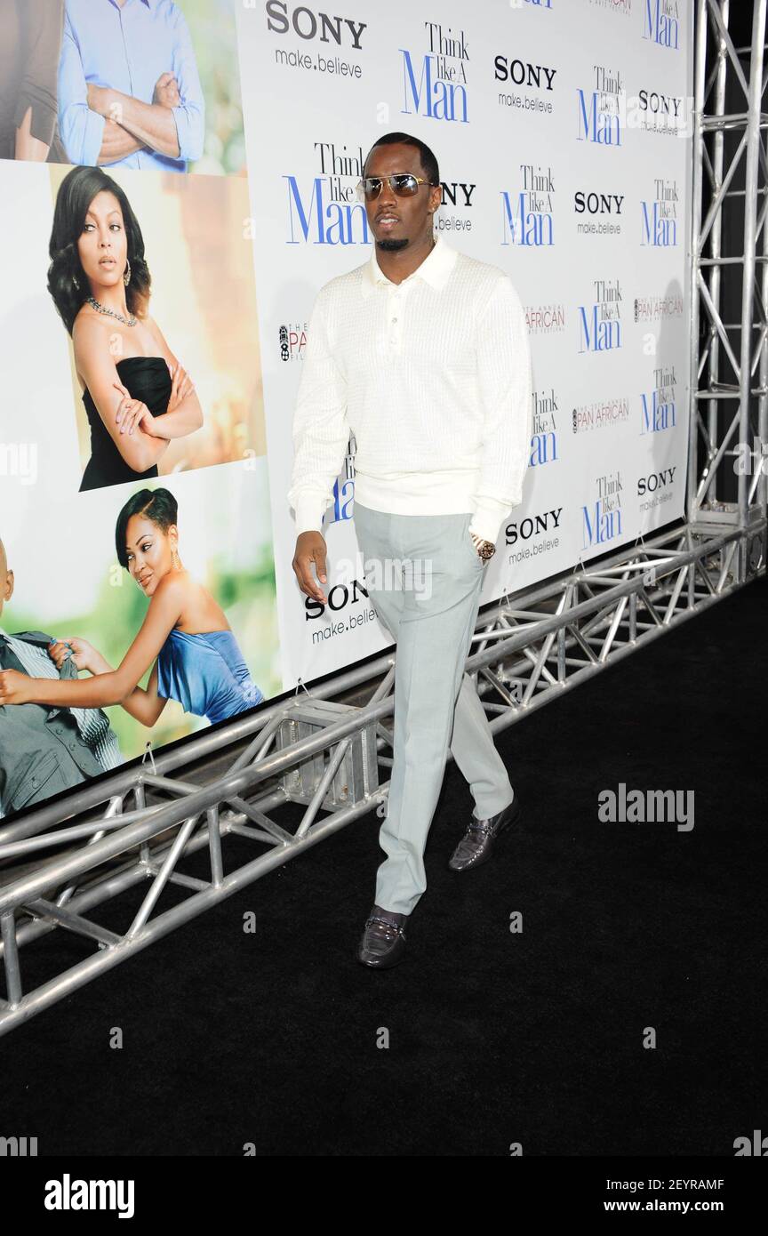 Sean 'Diddy' Combs. 9 February 2012, Hollywood, California. Screen Gems ...