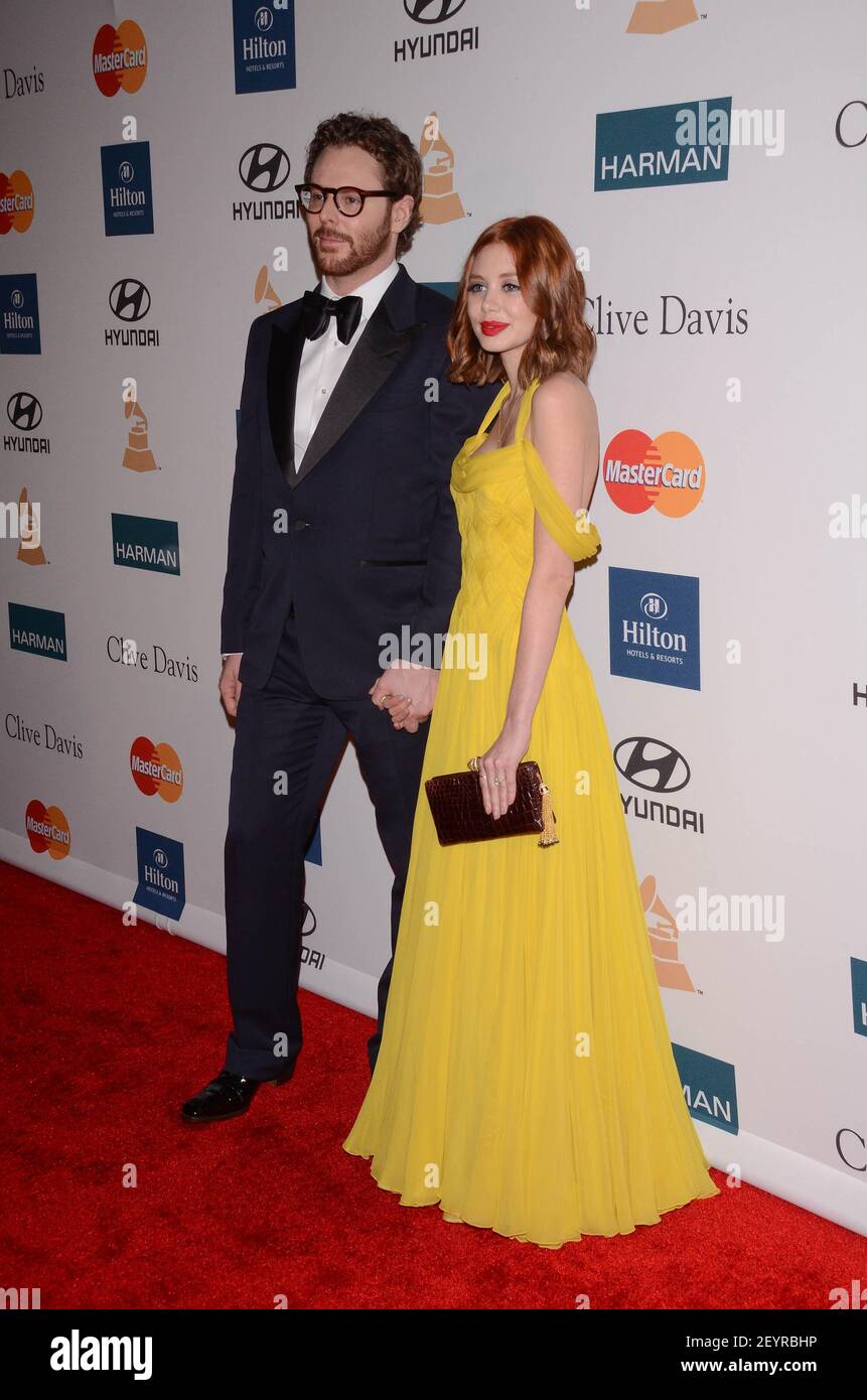 Sean Parker and Alexandra Lenas. 11 February 2012, Beverly Hills ...