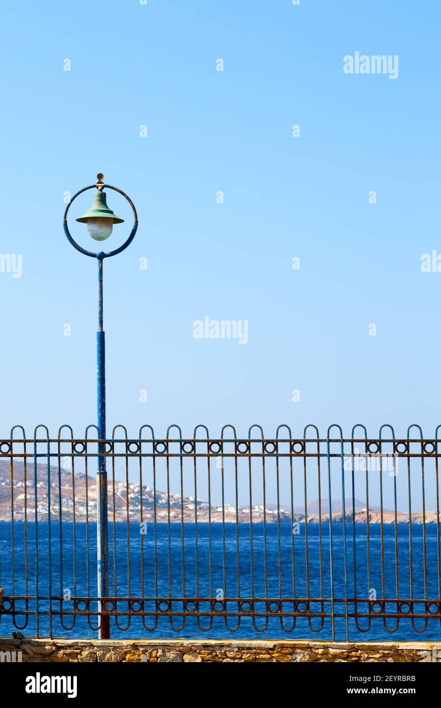 Light europe in the sky mediterranean sea Stock Photo - Alamy