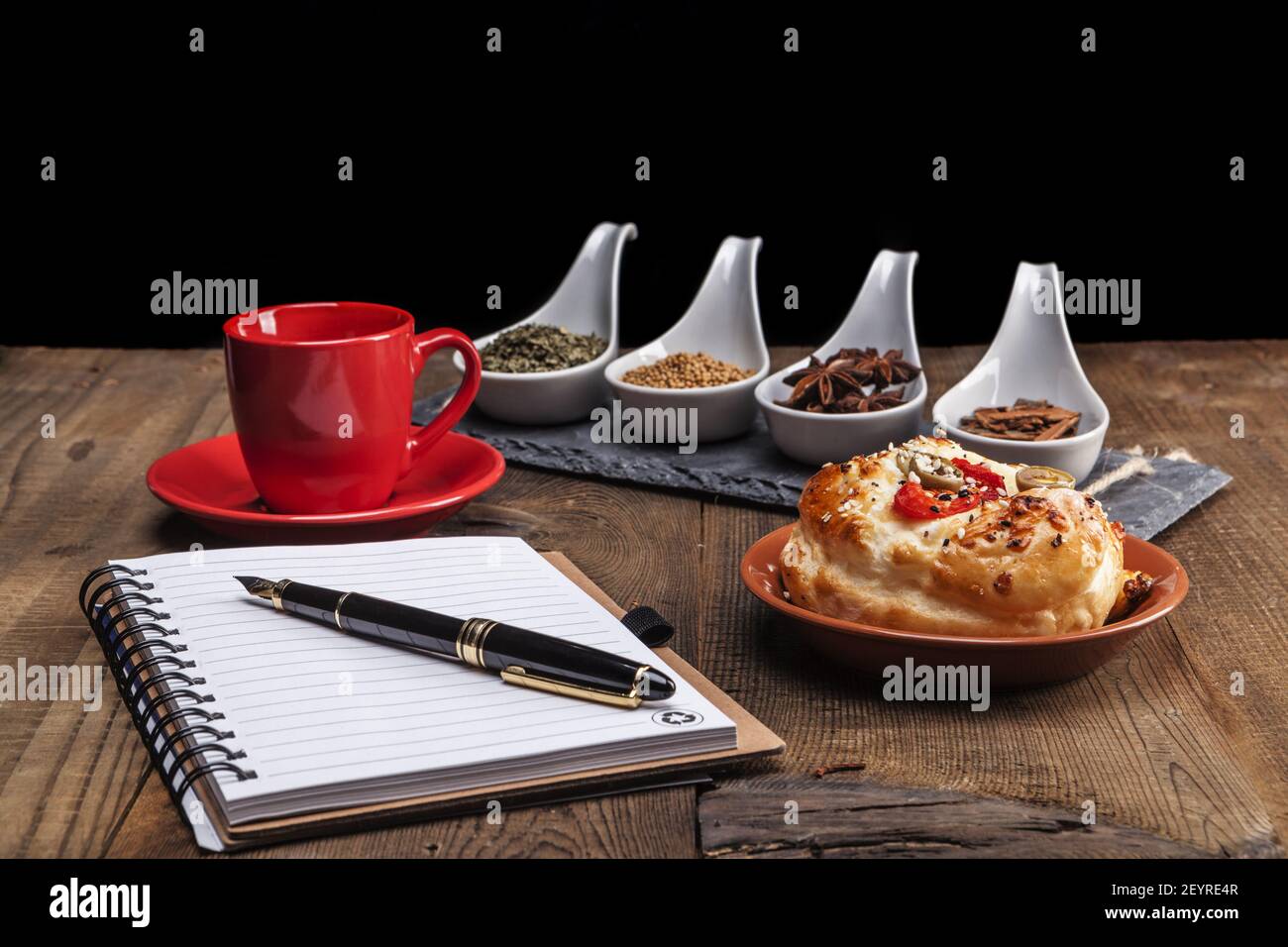 Coffee and Food Stock Photo - Alamy