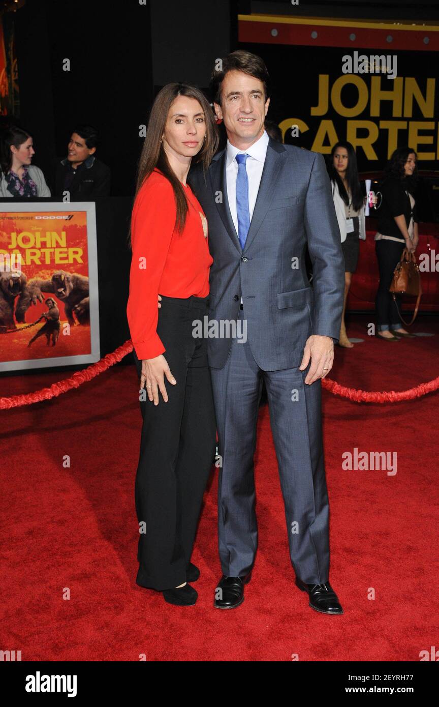 Dermot Mulroney and Tharita Catulle. 22 February 2012, Los Angeles ...