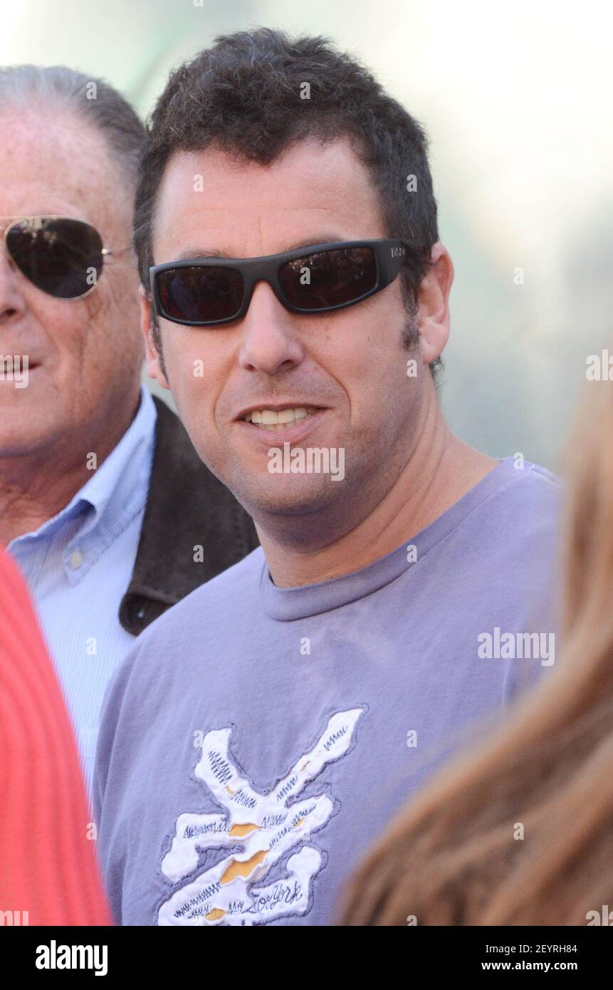 Adam Sandler. 22 February 2012, Hollywood, California. Jennifer Aniston ...