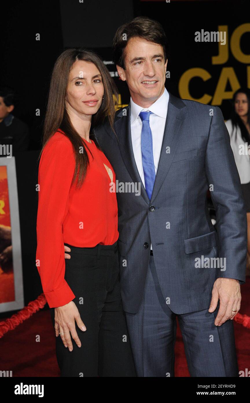 Dermot Mulroney and Tharita Catulle. 22 February 2012, Los Angeles ...
