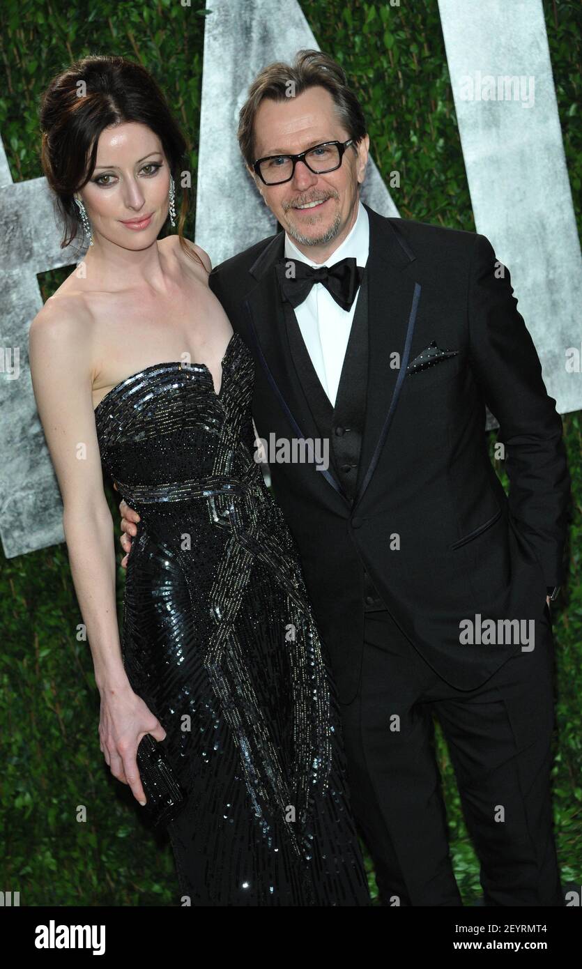 Alexandra Edenborough and Gary Oldman - 26 February 2012 - West ...