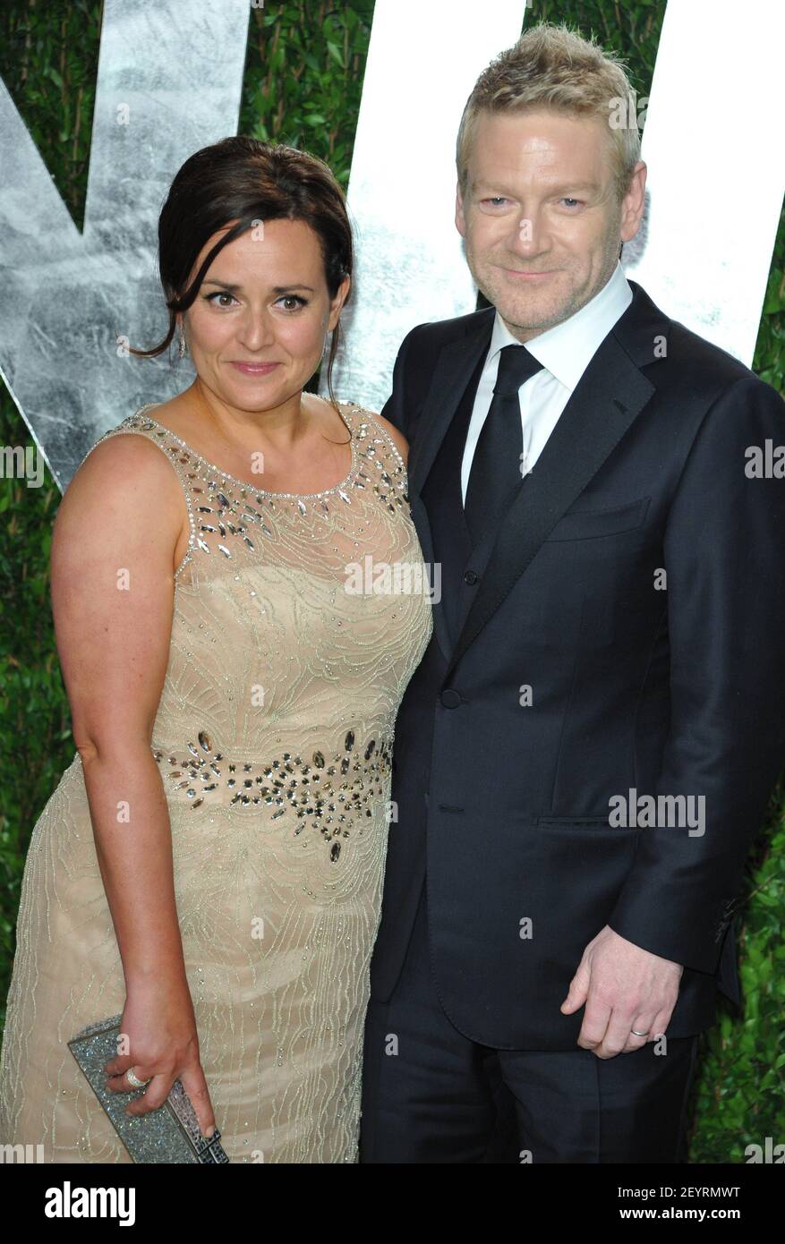 Lindsay Brunnock and Kenneth Branagh - 26 February 2012 - West ...