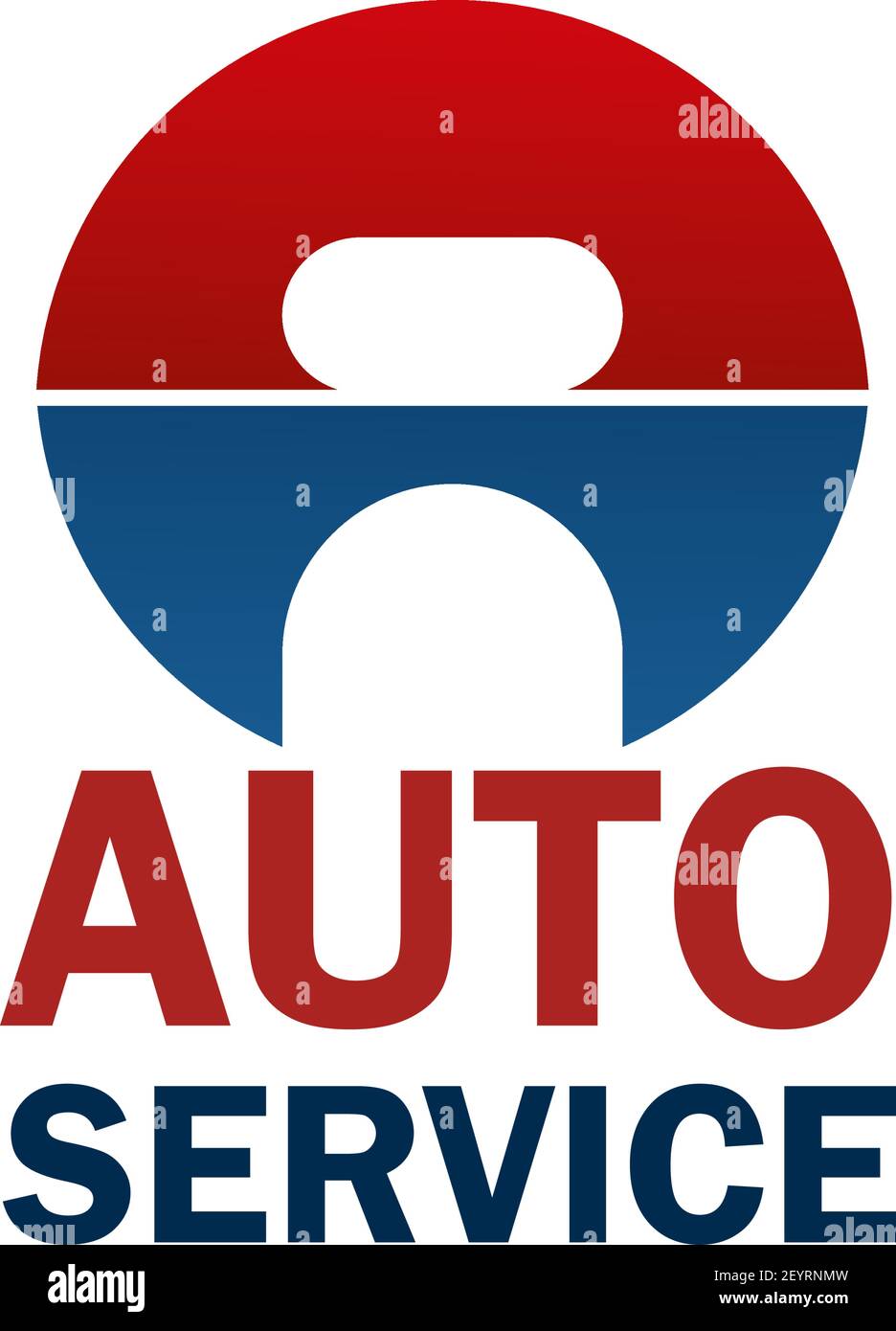 Auto service letter A icon for car spare parts store or automobile ...