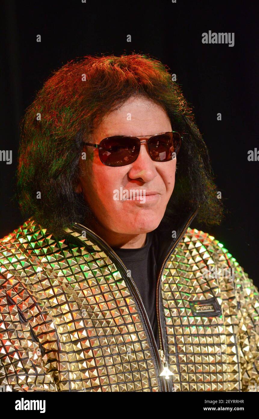 Gene Simmons. 1 March 2012, West Hollywood, California. The Rock-n-Roll ...