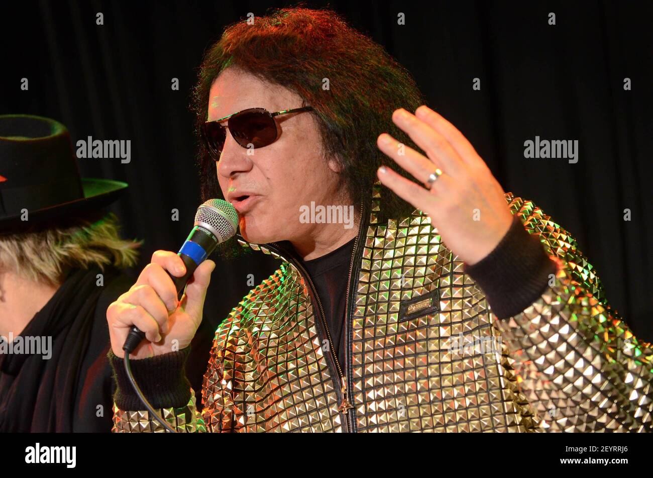 Gene Simmons. 1 March 2012, West Hollywood, California. The Rock-n-Roll ...