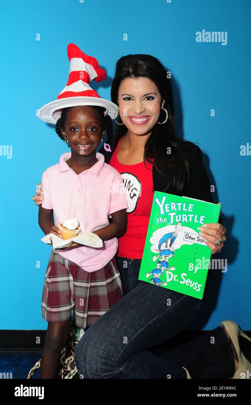 02 March 2012 - NBC 6 Anchor Roxanne Vargas attends and read story to ...