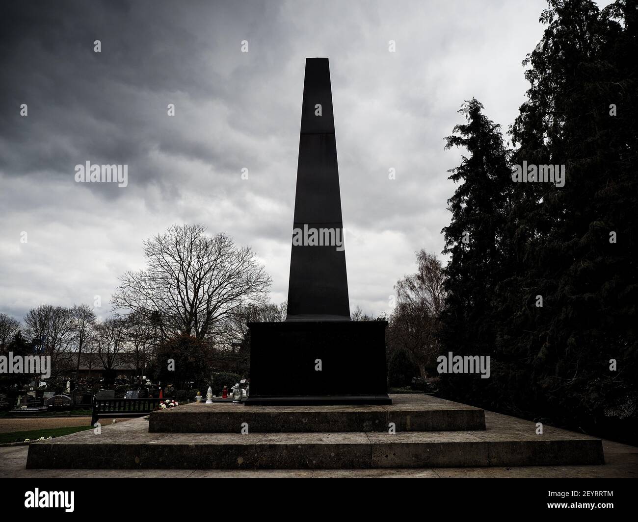 Katyn Memorial, London Stock Photo - Alamy