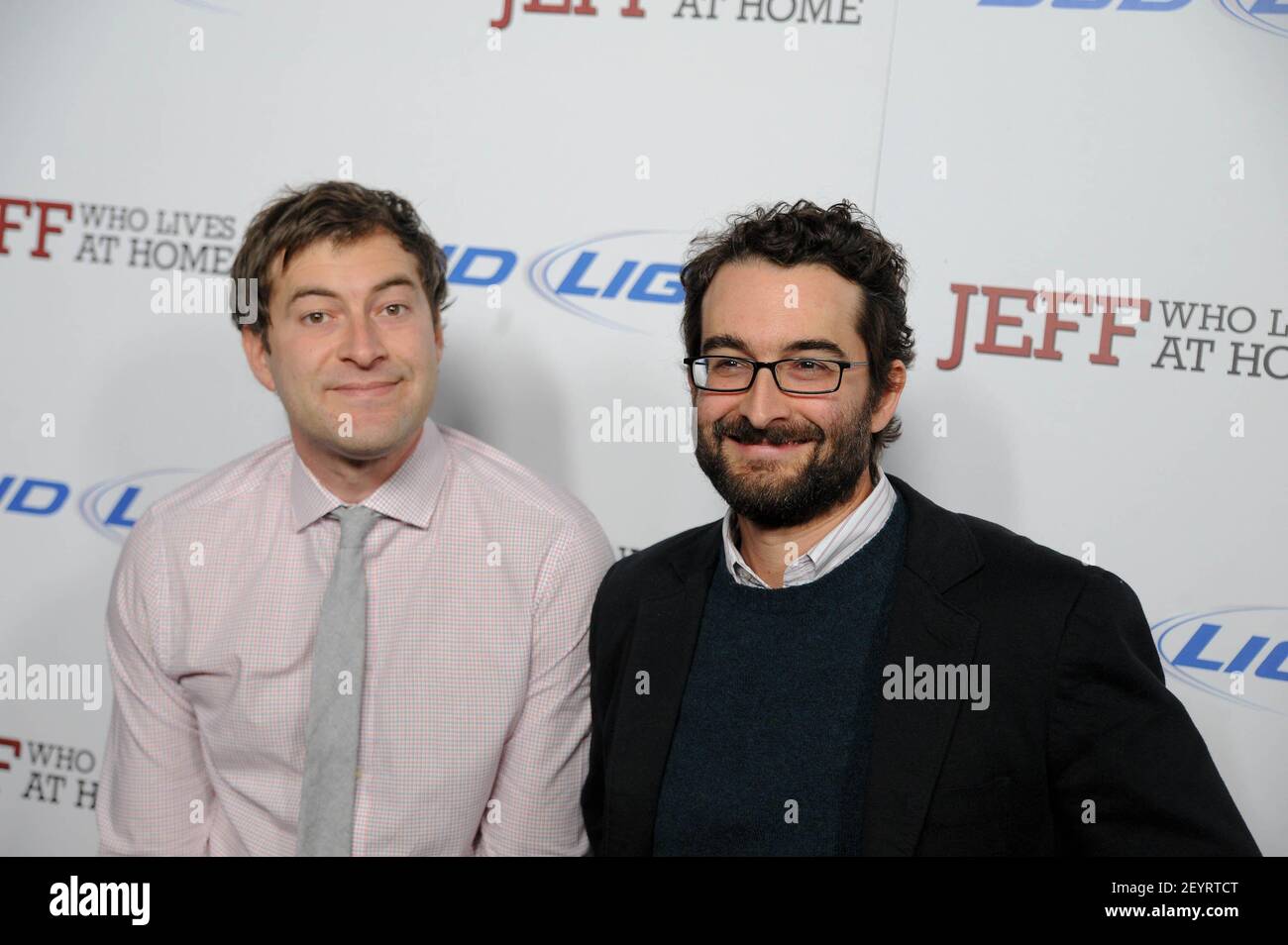 Mark Duplass and Jay Duplass. 7 March 2012, Los Angeles, California ...